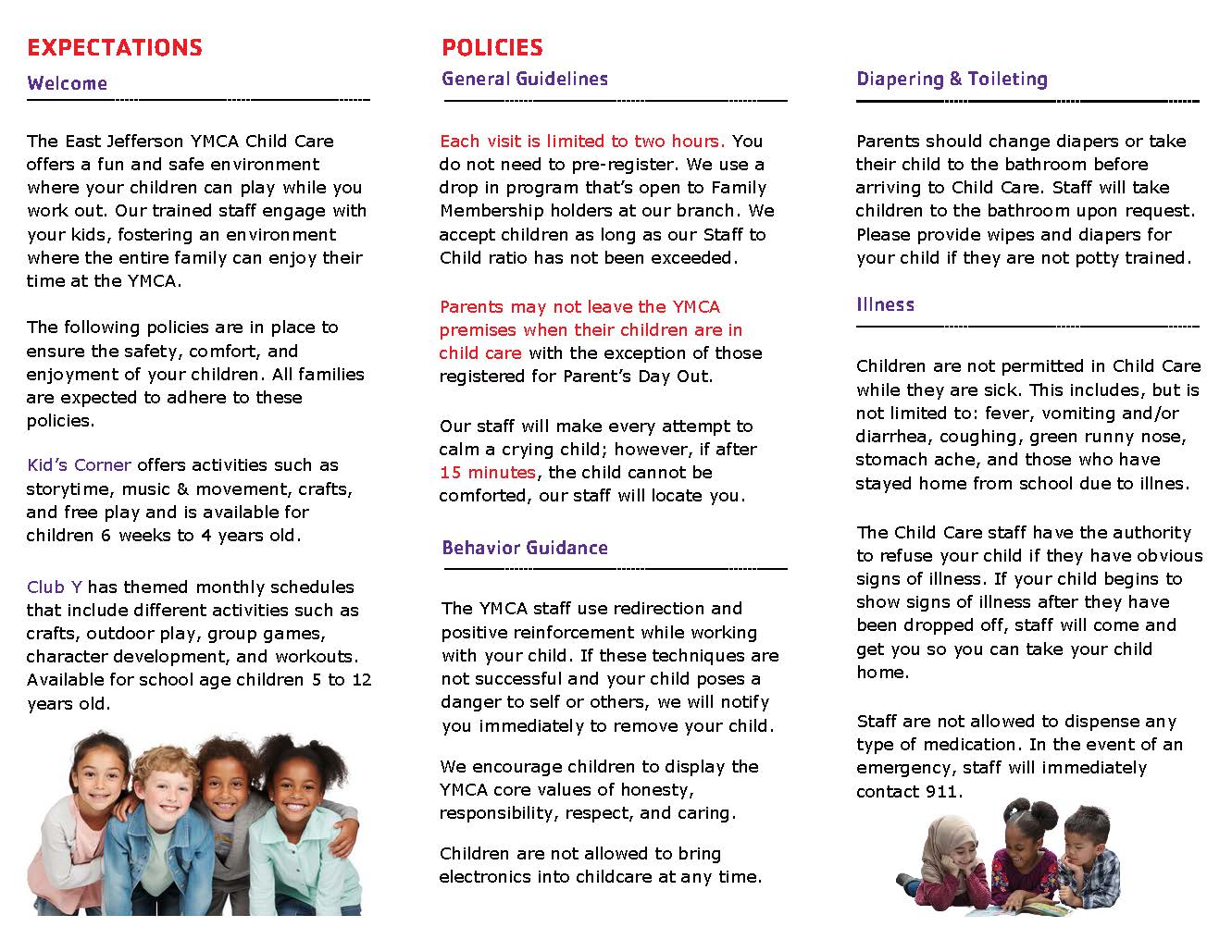 Childcare and Youth Programs - YMCA of Greater New Orleans